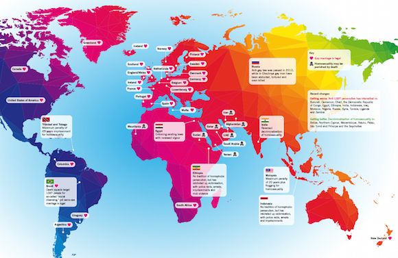 72 Countries Still Prohibit Same Sex Relations—but Liberation Cannot Be