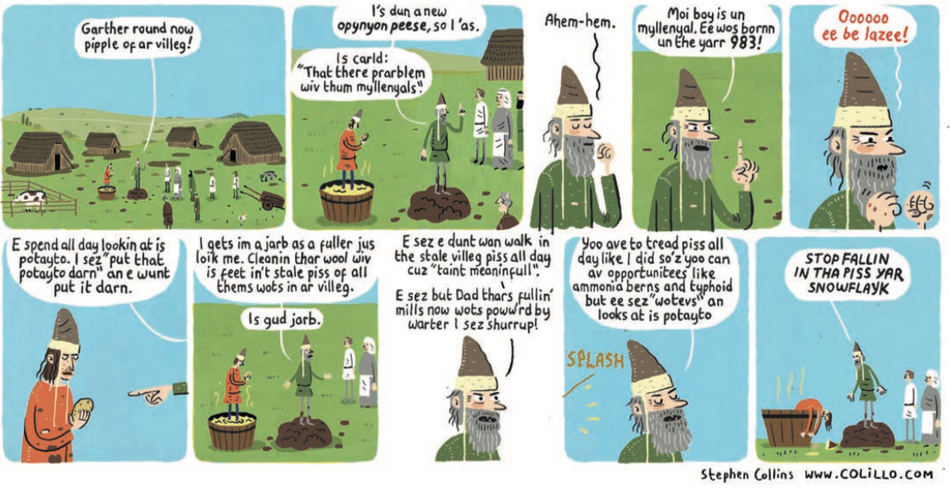 Stephen Collins's cartoon: Millennials