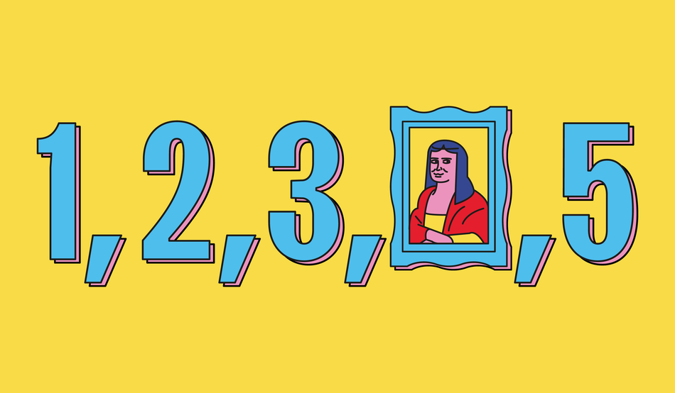 Painting by numbers: the magnificent ties between maths and art