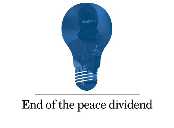 The big ideas of 2016: end of the peace dividend