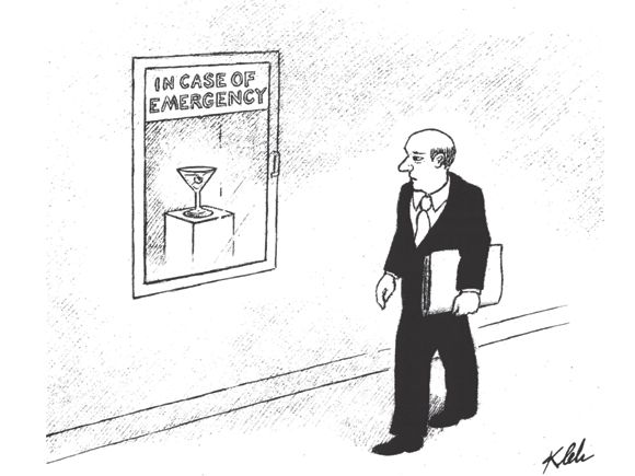 Cartoon: In case of emergency