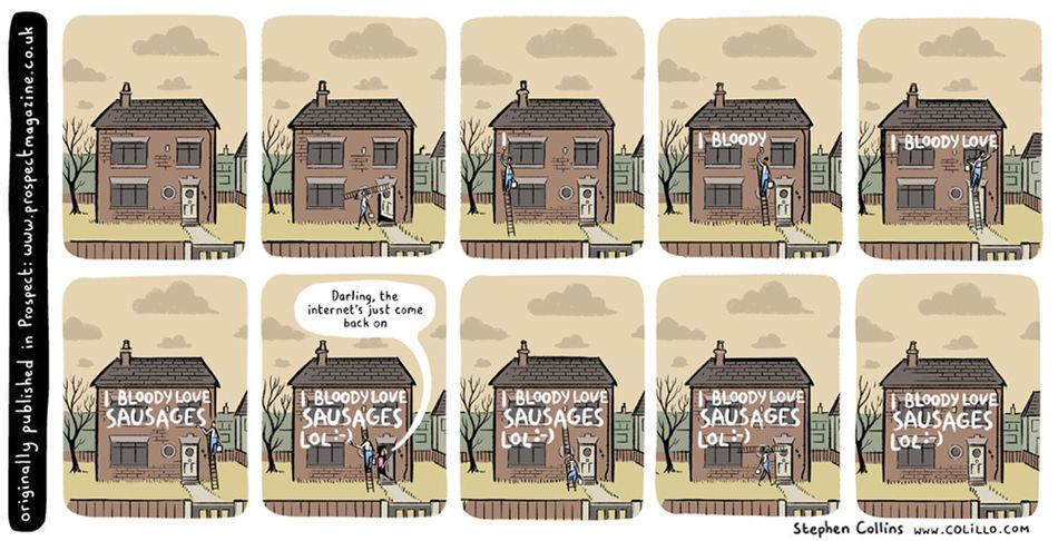 Stephen Collins's cartoon: express yourself