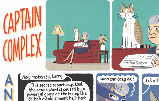 Stephen Collins's cartoon: Captain complex