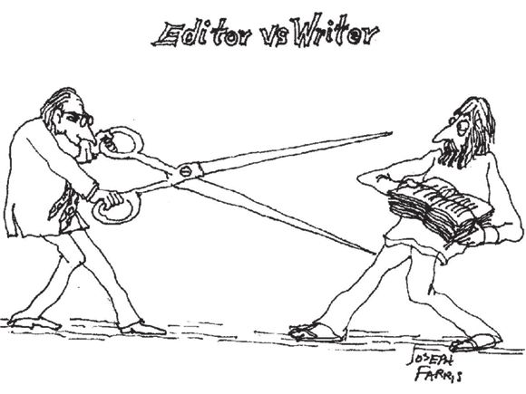 Editor vs Writer