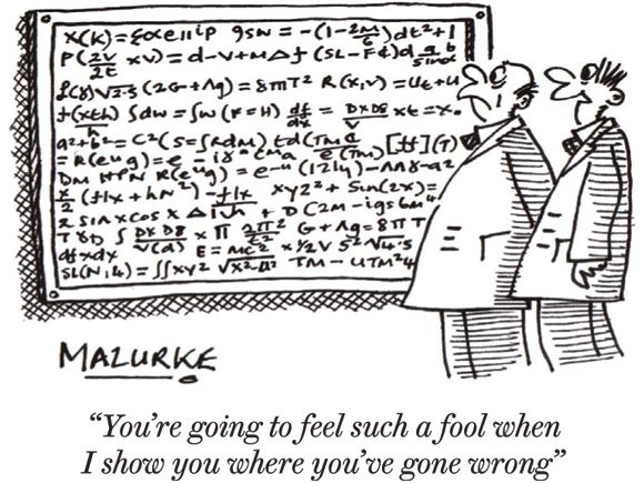 Cartoon: Silly mistakes