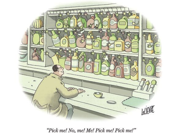 Cartoon: choose me