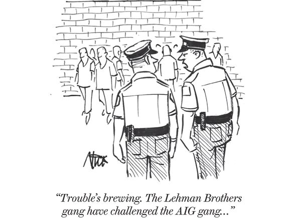 Cartoon: The Lehman Brothers gang